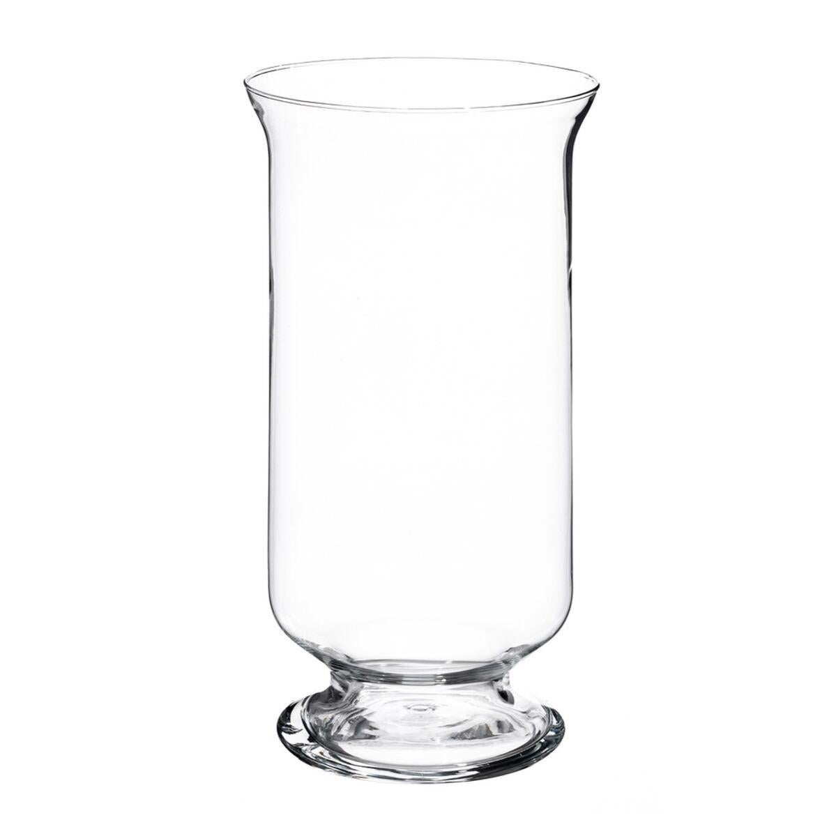 Portavelas Cristal Transparente 19 x 19 x 36 cm | Leroy Merlin