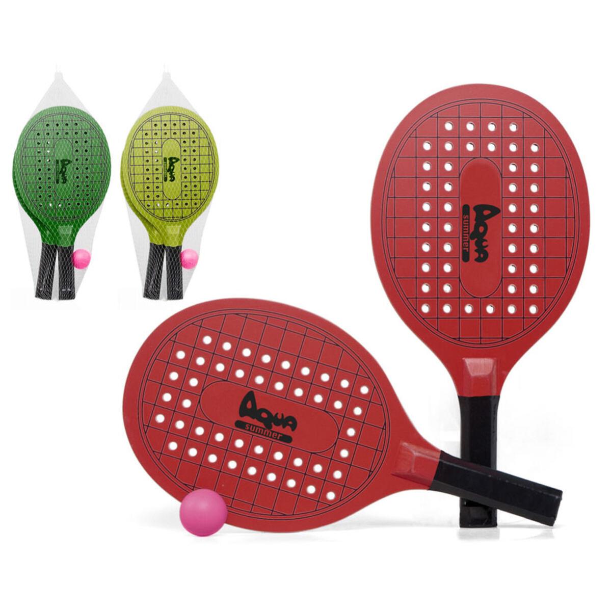 Raquettes de Plage avec Balle 37,5 x 19 x 0,6 cm | Leroy Merlin