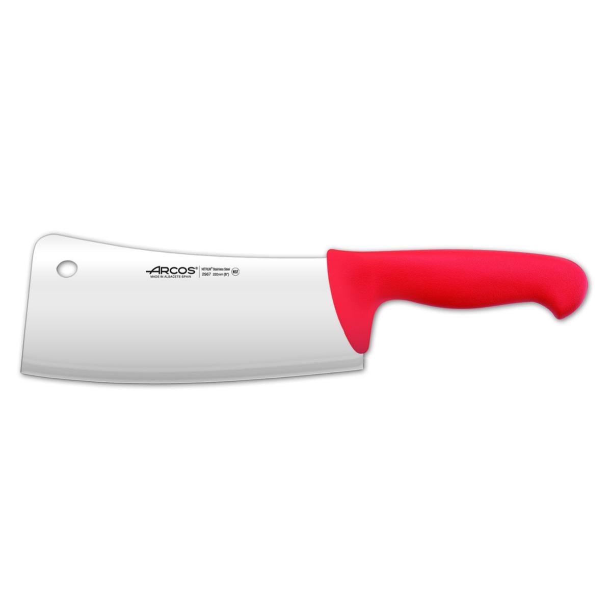 Macheta Arcos Colore - Prof 296722 in acciaio inox Nitrum e mango rosso ...
