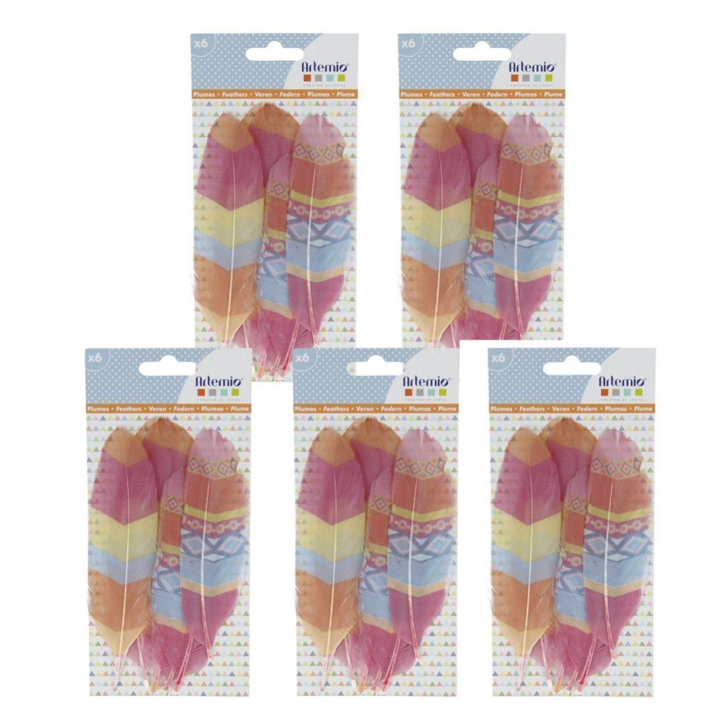 30 piume colorate Totem | Leroy Merlin