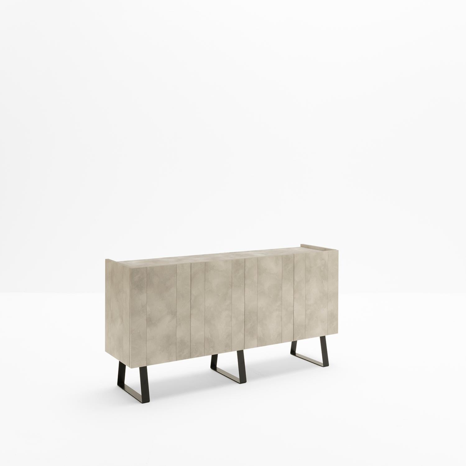 ARHome, Madia Urban, 160 x 42 x 84, Cemento Chiaro, Made in Italy ...