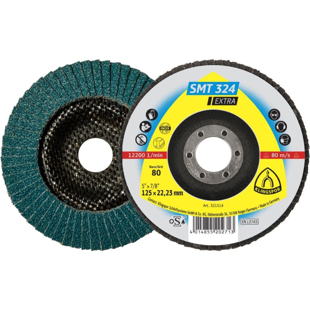 SMT 324 MOPEDER GRINDING | 125 x 22,23 mm Grain 80 Dault VPE: 10 ...