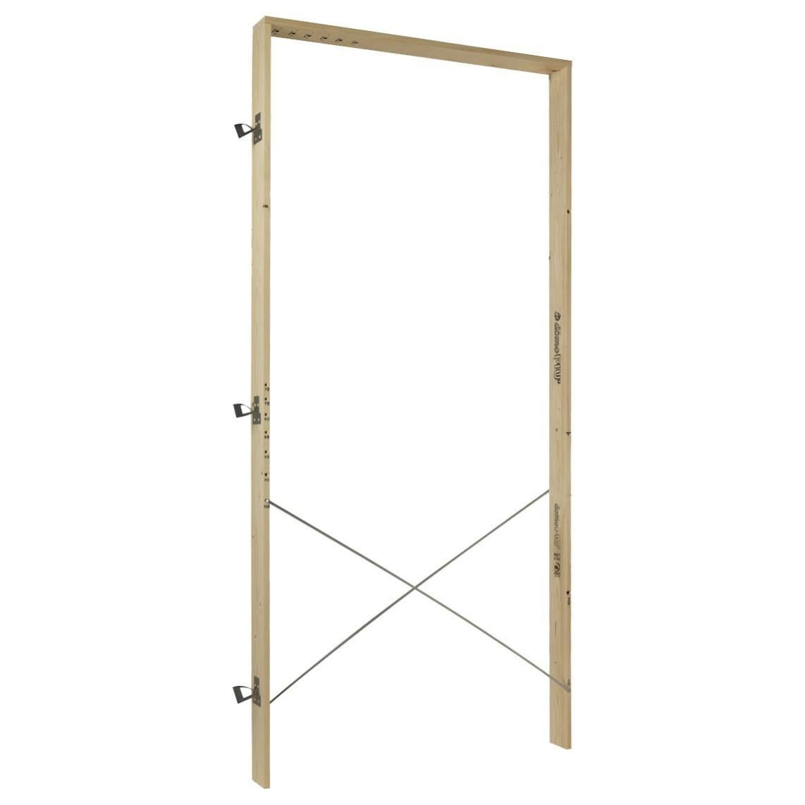 Controtelaio in legno utilizzabile per 7 diverse larghezze di porte ...