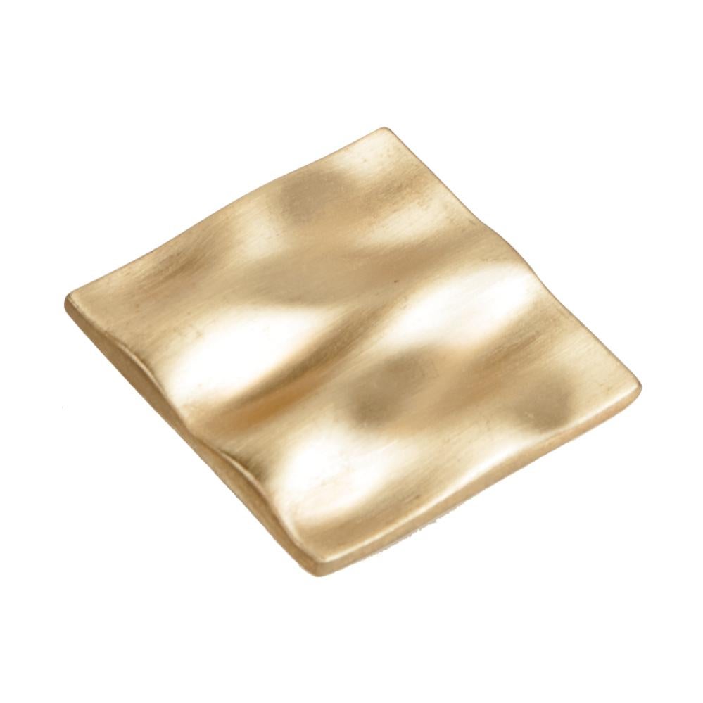 POMOLO 40X40MM OTTONE SATINATO, SET DI 12 | Leroy Merlin