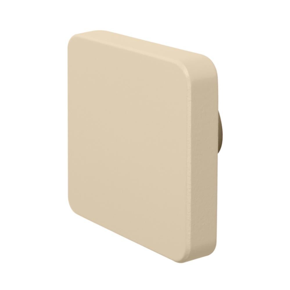 POMOLO QUADRATO 70MM LEGNO LACCATO SABBIA, SET DA 12 | Leroy Merlin