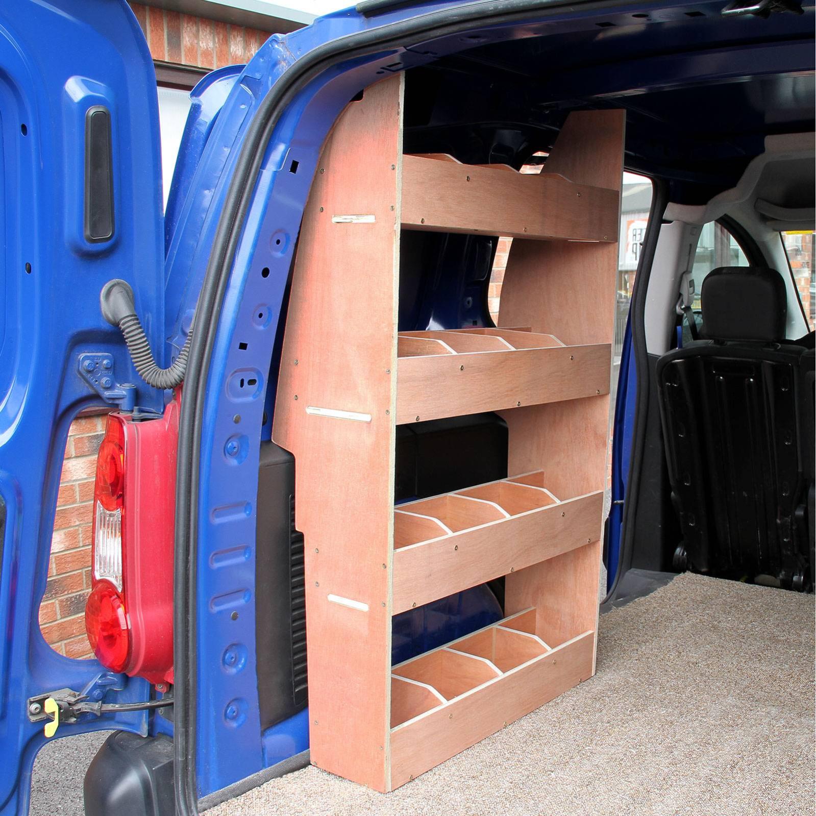 Monster Racking - Scaffale per Van Peugeot Partner II 116cm x 67cm x ...