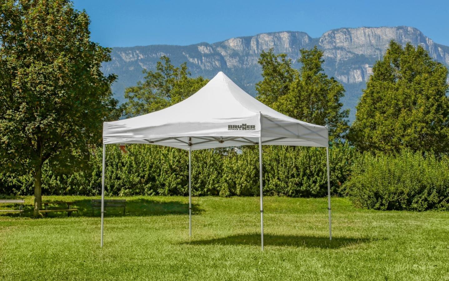 Gazebo Zebò Enjoy Pro 3X3 (bianco) Brunner | Leroy Merlin
