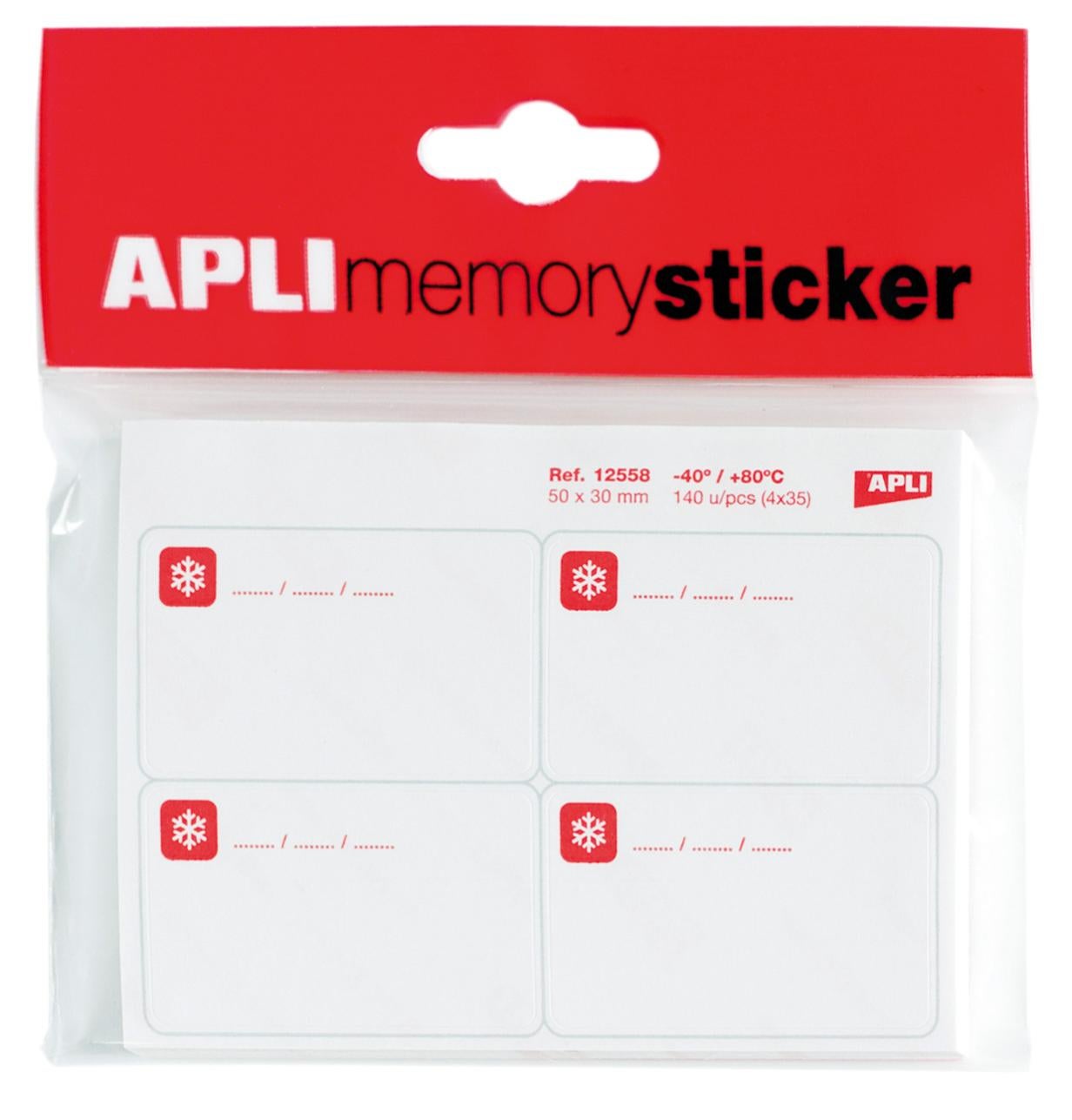 Memory Sticker Especial congelador 50 x 30mm Apli | Leroy Merlin