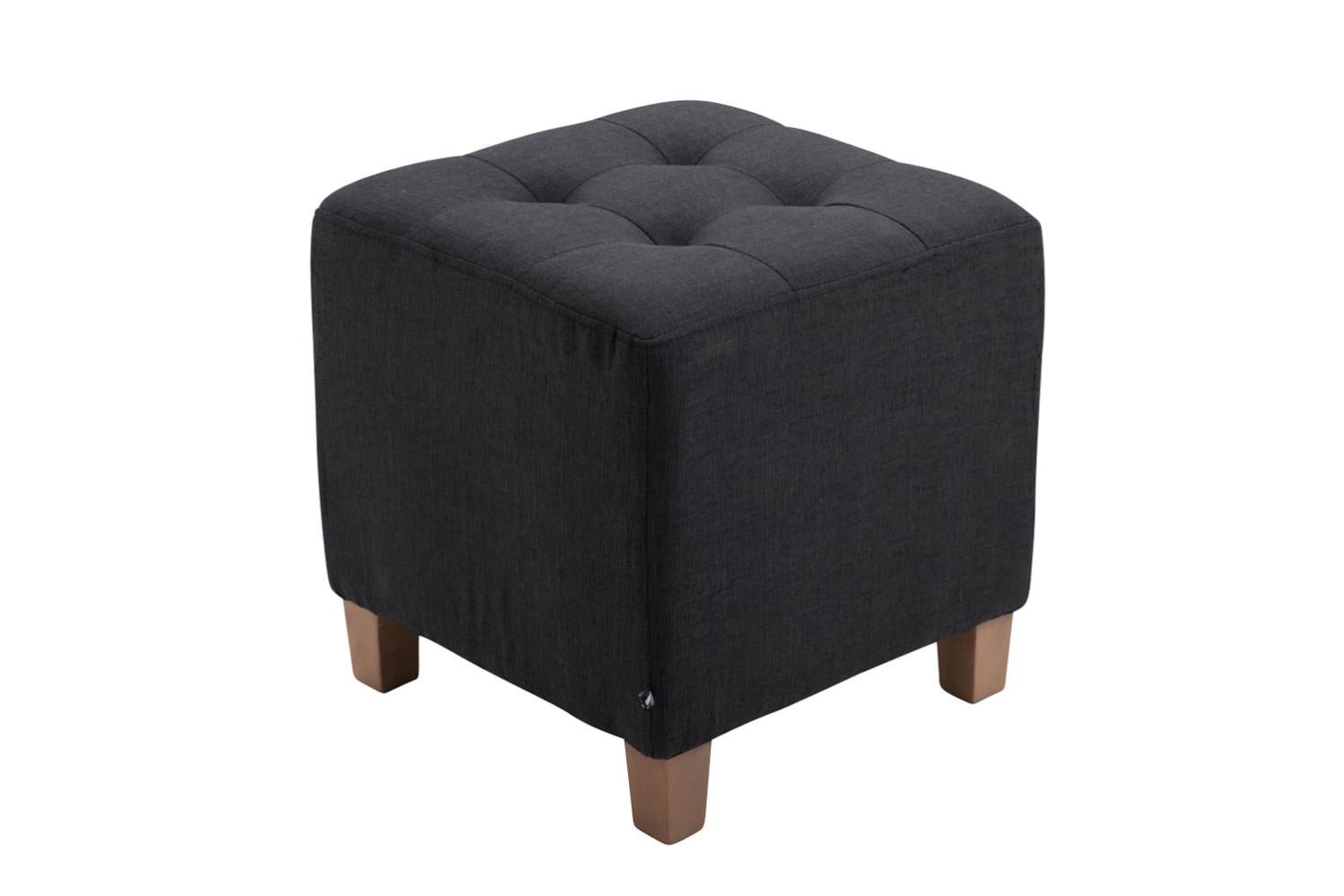 Pouf divano PHARAO nero | Leroy Merlin