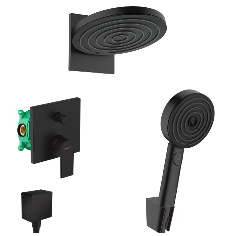 Hansgrohe Vernis Shape Pulsify Set De Douche Tout En 1 Avec Douche De