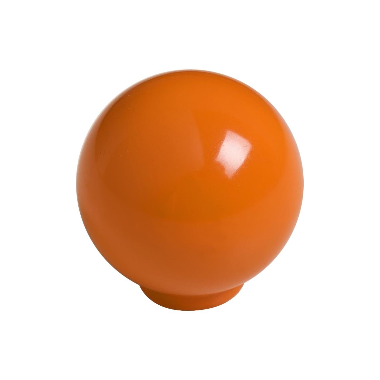 POMOLO A SFERA IN ABS 24MM ARANCIO LUCIDO, LOTTO DA 75 | Leroy Merlin