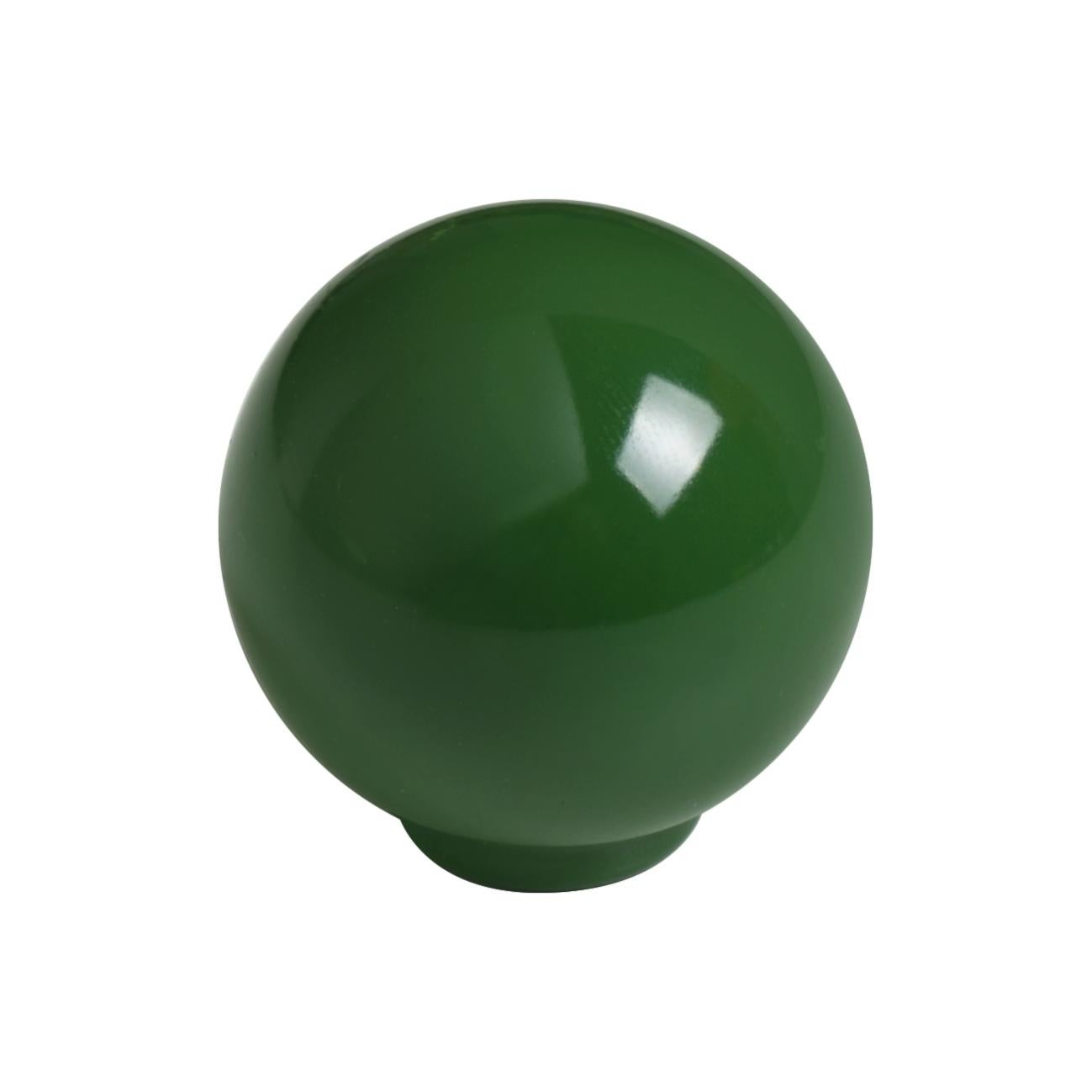 POMOLO A SFERA IN ABS 24MM VERDE LUCIDO, LOTTO DA 25 | Leroy Merlin