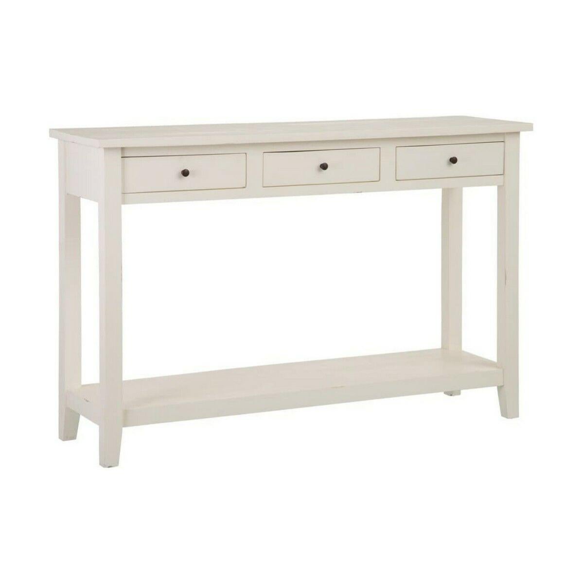 Ingresso LUANCO 136 x 40 x 90 cm legno di mindi Bianco | Leroy Merlin