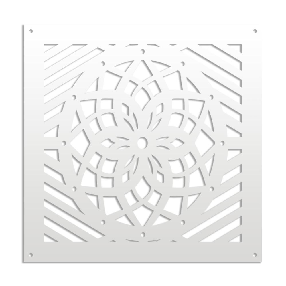 ABBEY ROSE - Pannello In PVC Traforato - Parasole - misura 98x98 cm ...