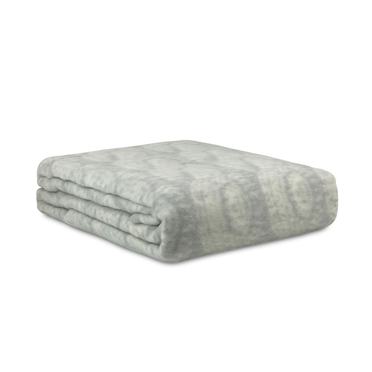 Coperta invernale in misto lana jacquard singola Trecce letto 1 piazza ...