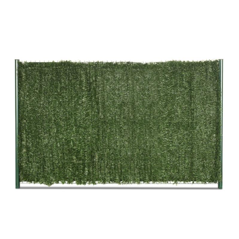 Seto artificial verde GREEN THIN – 1x3 m. (80% ocultación) | Leroy Merlin
