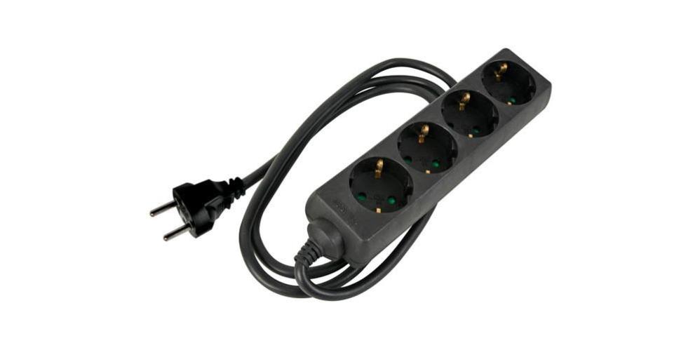 HQ-Power 4-WAY SOCKET-OUTLET WITH SHRINK TUBE - 3G2.5 - 1.5 m CABLE ...