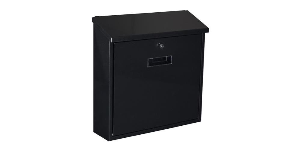 Mailboxes & safes MAILBOX - MONACO - BLACK | Leroy Merlin