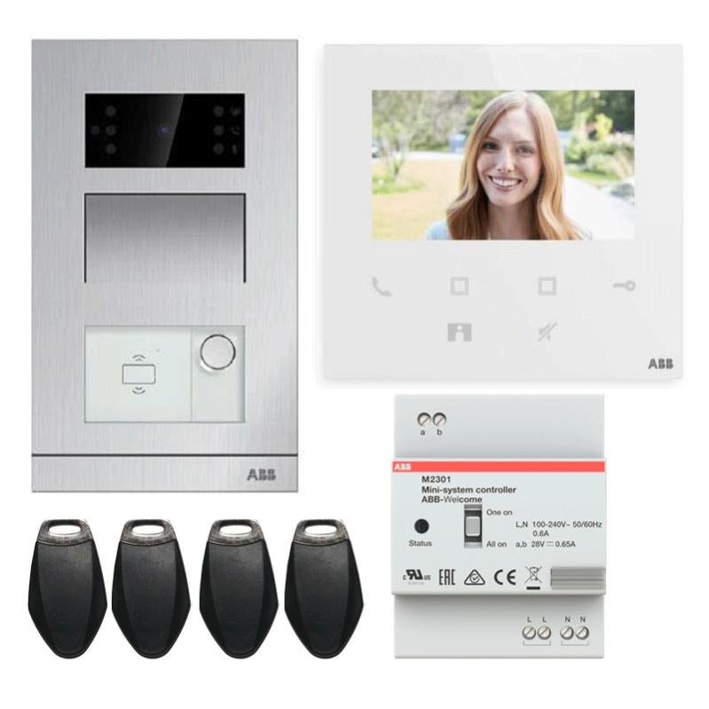 Kit Monofamiliare Abb M20481 Monitor 4.3 WIFI da parete | Leroy Merlin