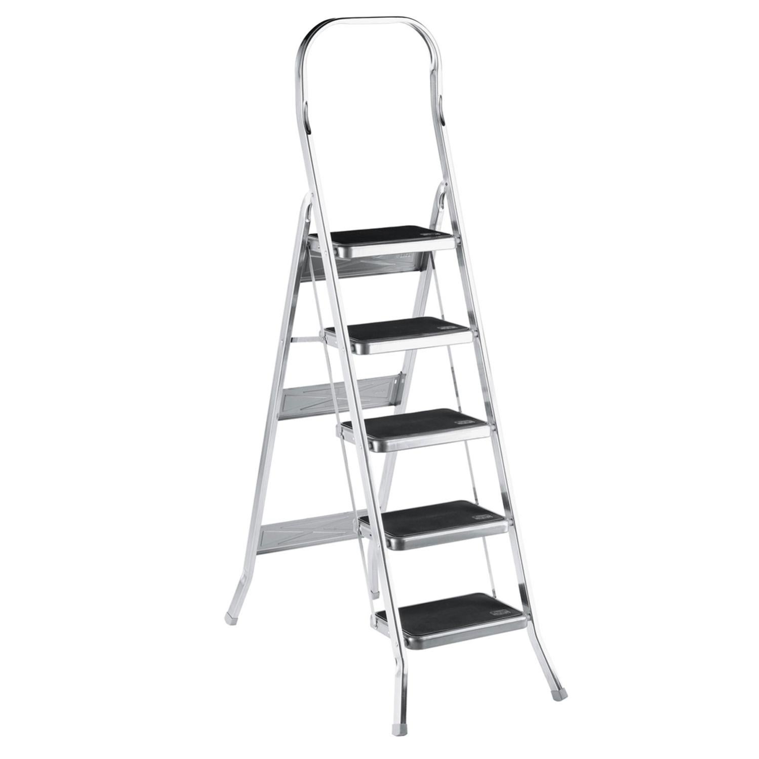 SCALA ALLUMINIO pieghevole 3 4 5 gradini BALZO 5 gradini | Leroy Merlin