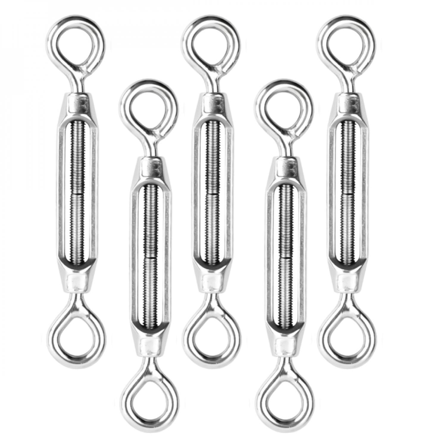 Lot de 5 tendeurs de fil réglables en acier inoxydable - Double ...