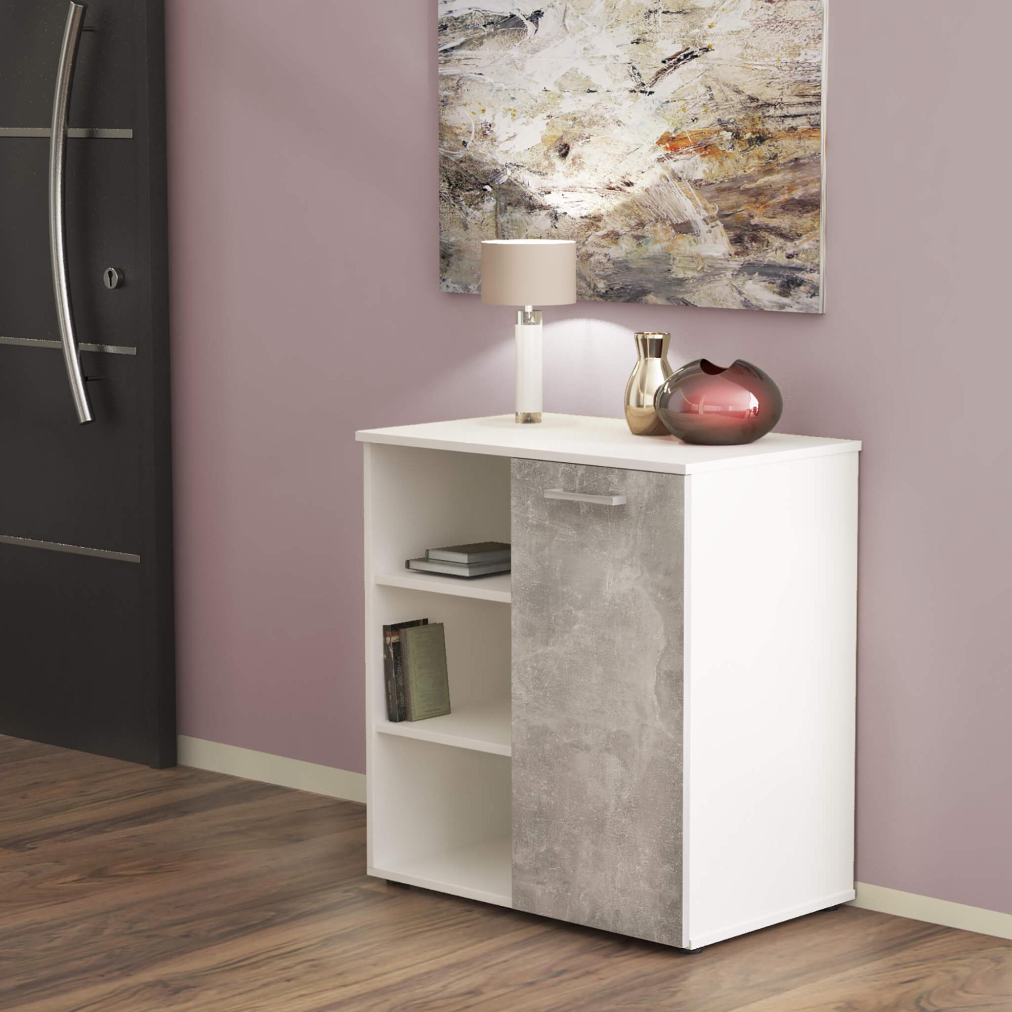 Mobiletto credenza da interno soggiorno salotto in legno nobilitato ...