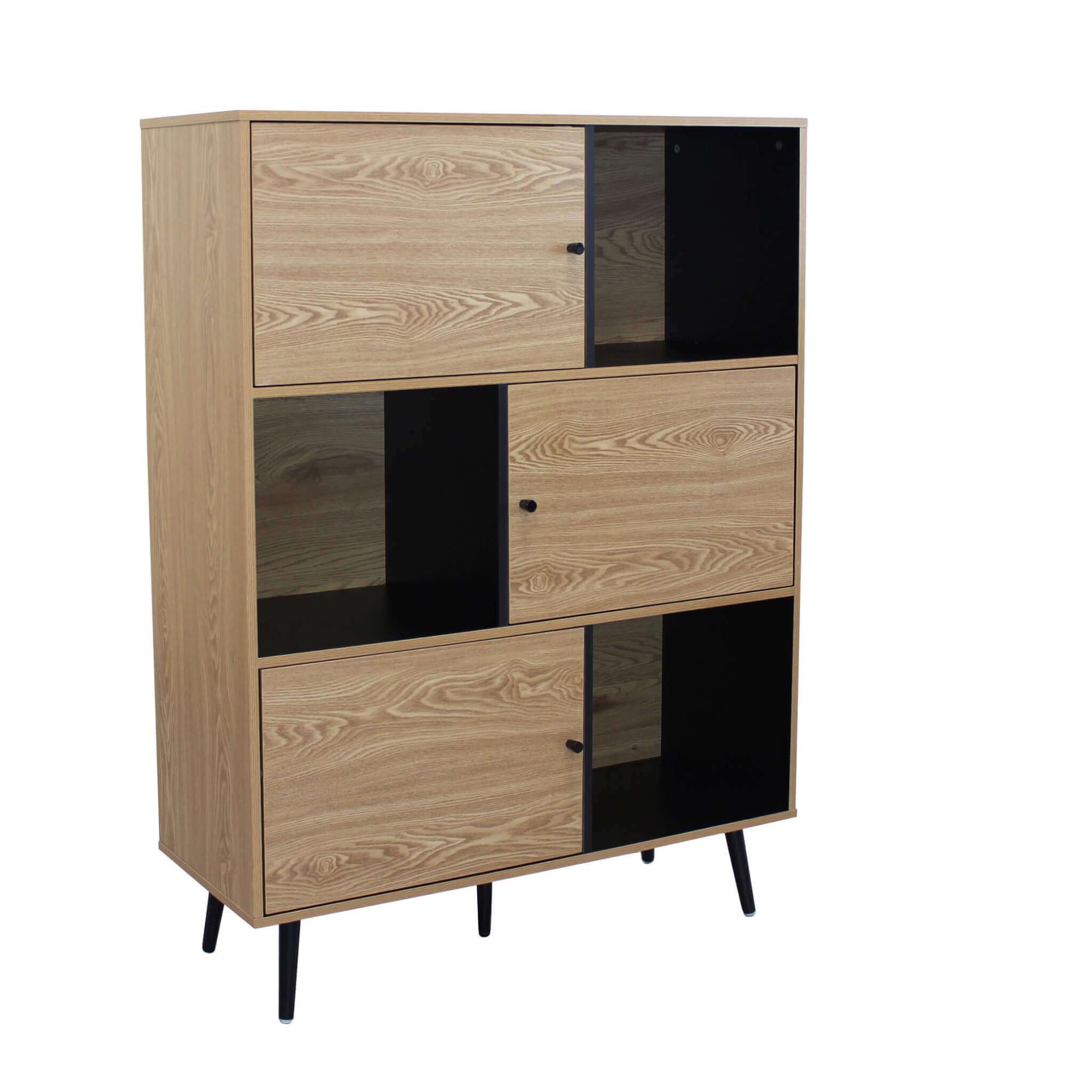 Mobile credenza da interno soggiorno in legno nobilitato bilaminato con ...