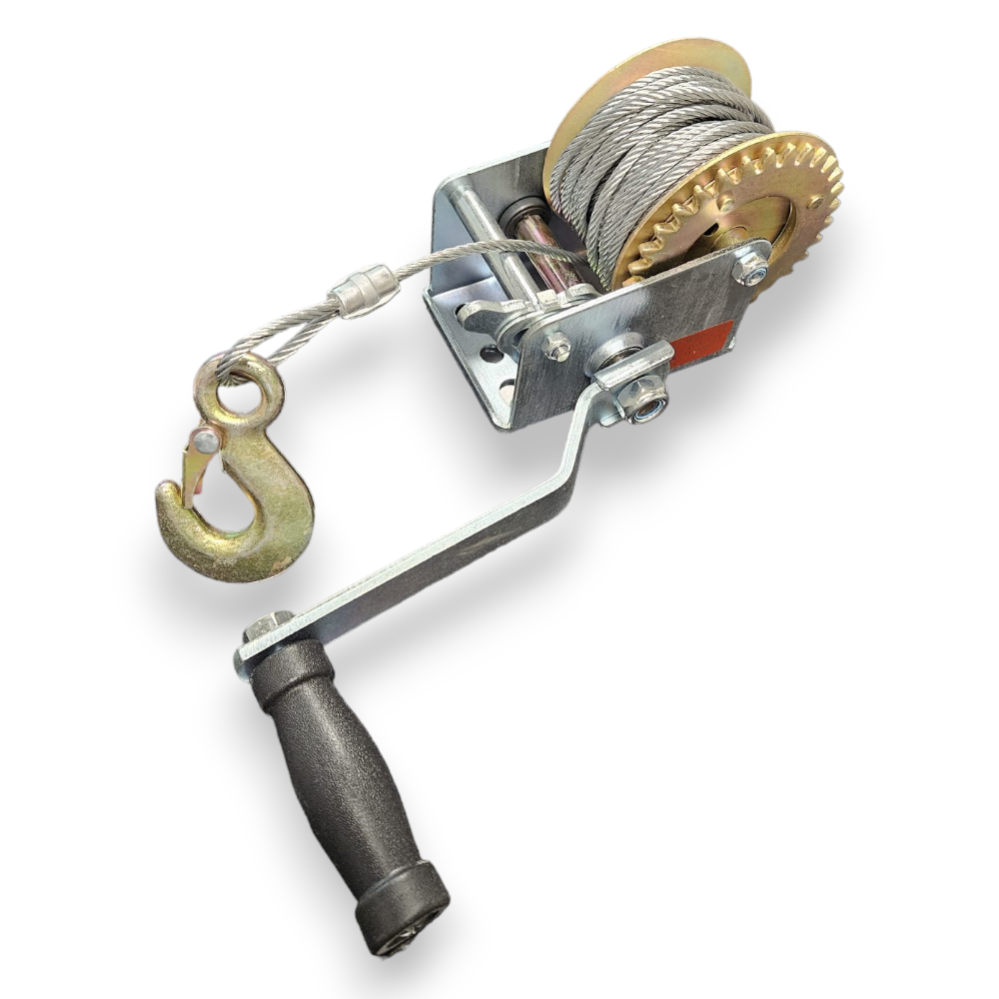 Verricello paranco argano manuale in acciaio portata 360 Kg Brixo ...