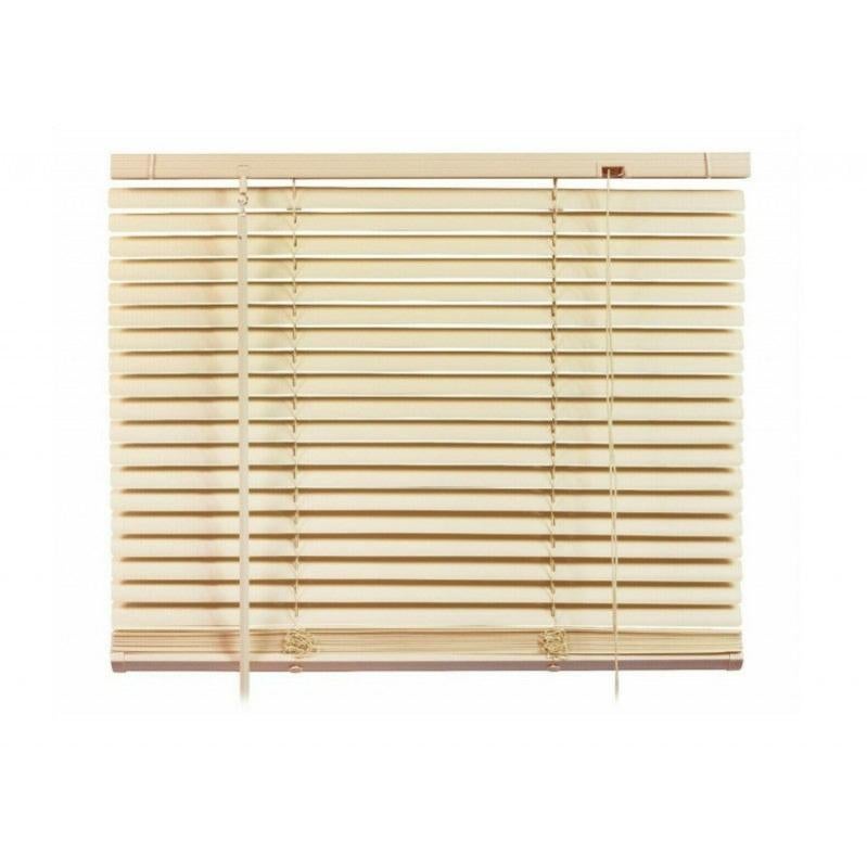 Tenda veneziana per finestra in pvc crema - 60x130 cm | Leroy Merlin