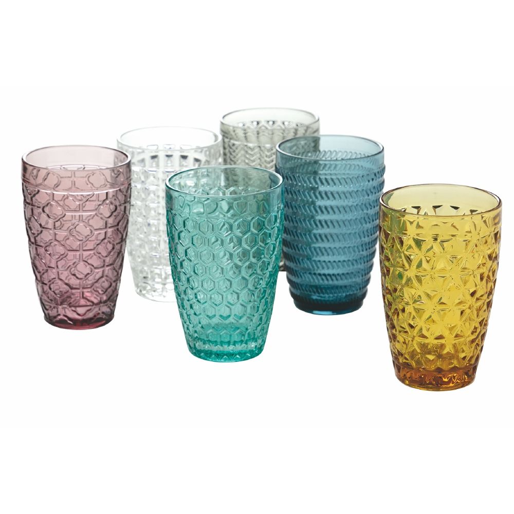 Bicchieri in vetro acqua e bibita set 6 bicchieri 380 ml | Leroy Merlin Bicchieri in vetro acqua e bibita set 6 bicchieri 380 ml | Leroy Merlin