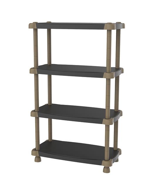 PLASTIKEN - ESTANTERIA 88 CM 4 ESTANTES | Leroy Merlin PLASTIKEN - ESTANTERIA 88 CM 4 ESTANTES | Leroy Merlin