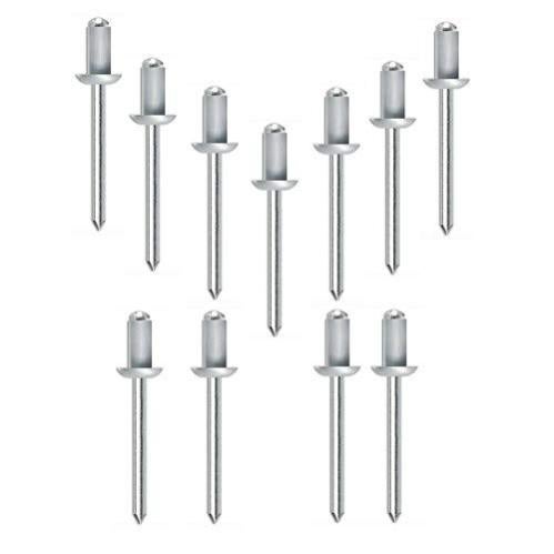 RIVETTI RIVETTO ALLUMINIO CONFEZIONE DA PZ. 50 4.8x25 4.8 25 CHIODI ...