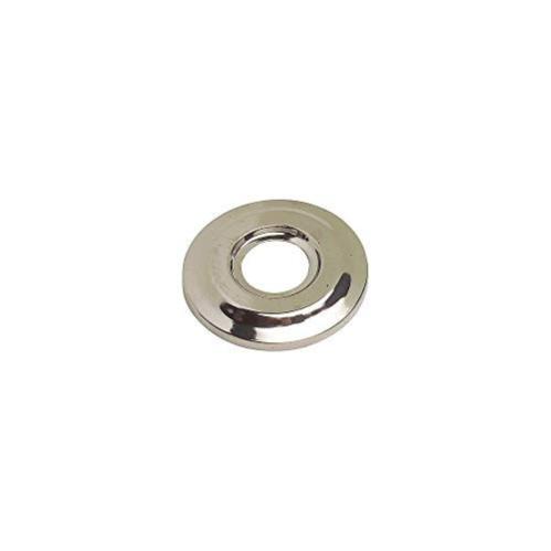 2 PZ ROSETTA ROSACCIA CON FORO ROTONDO INOX 1/2 X TUBI FLESSIBILI TAPPO ...