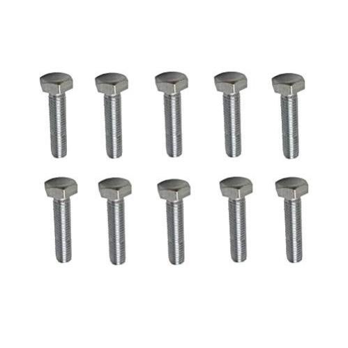 BULLONE ZINCATO TESTA ESAGONALE TUTTO FILETTATO 6X90 M6 90 VITE ACCIAIO ...