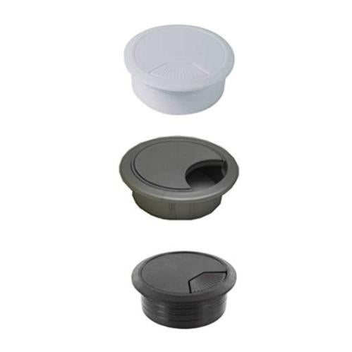 N. 8 PASSACAVI BOCCHETTA TAPPO COPERCHIO PLASTICA PASSACAVI PER ...