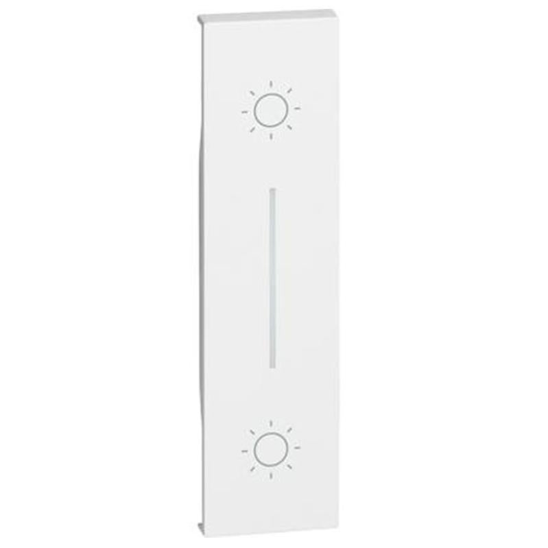 Cover per pulsante non interbloccato Bticino Living Now K4036 Bianco ...