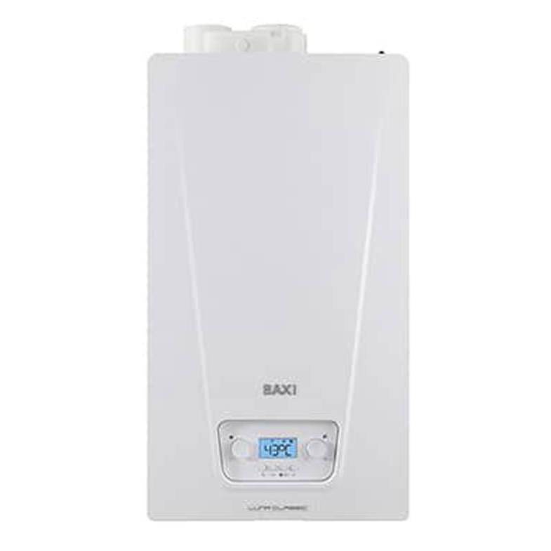 Caldaia a Condensazione Baxi Luna Classic 24 Kw Low Nox Metano Completa di Kit Scarico Fumi ...