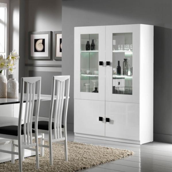 Vaisselier Blanc Laque