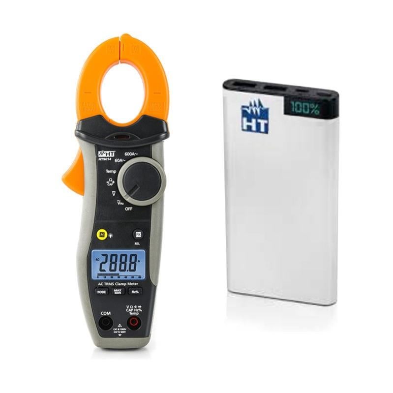 Kit Promo HT HT9014 Pinza amperimétrica + Powerbank 10AH HP09014P ...