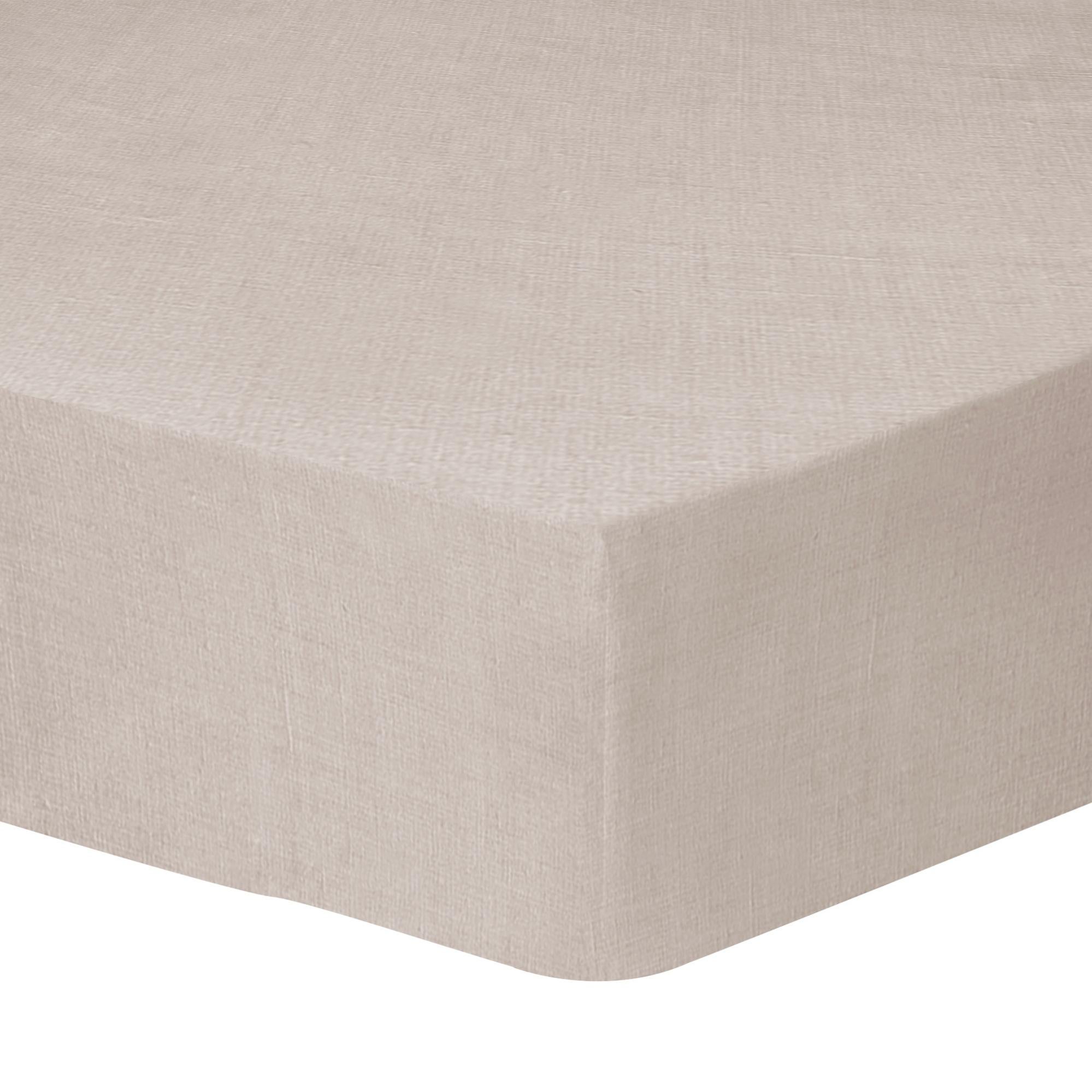 Drap-housse uni en lin, LIN LAVÉ | Leroy Merlin