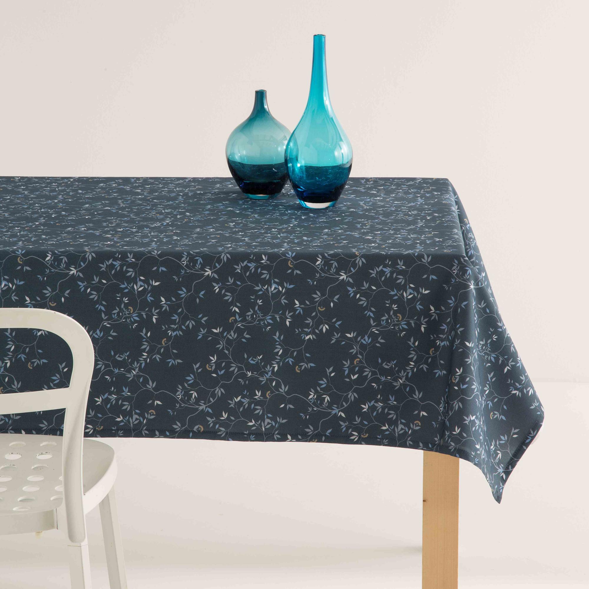 Tovaglia antimacchia in 100% cotone Mira Azul 140x240 cm | Leroy Merlin
