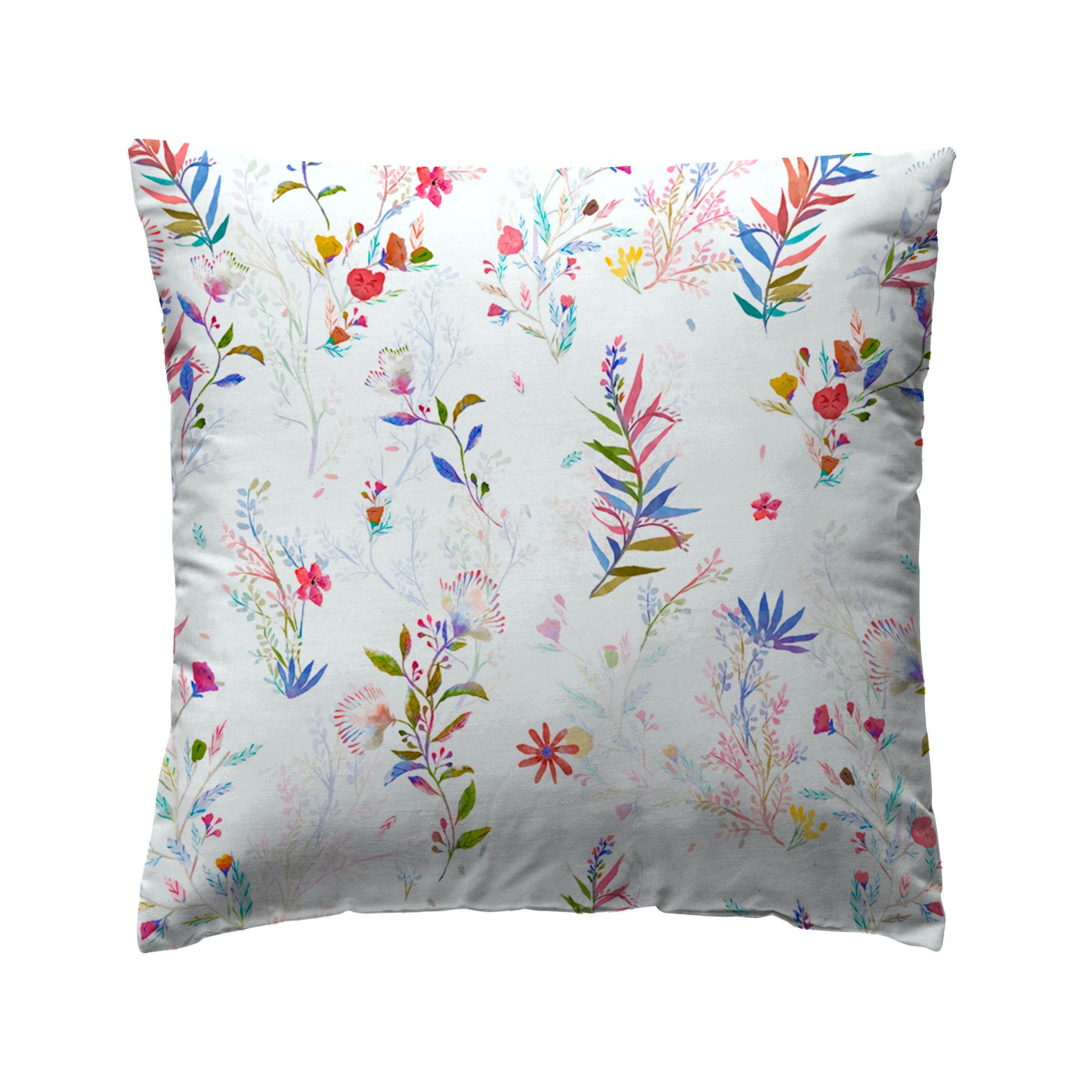 Funda de cojín Balcini White 80X80 cm algodón 200 hilos. | Leroy Merlin