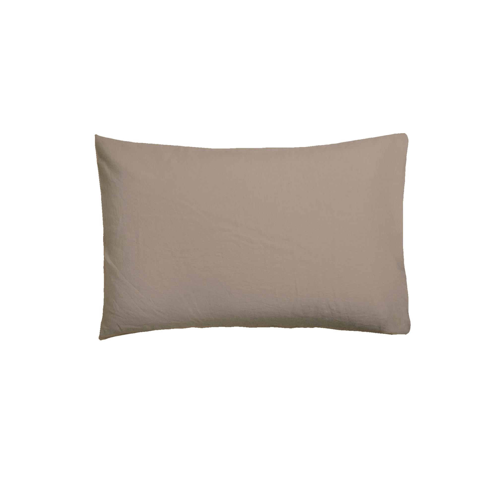 Federa Liso Marrom Liso. Cotone 200 fili. | Leroy Merlin