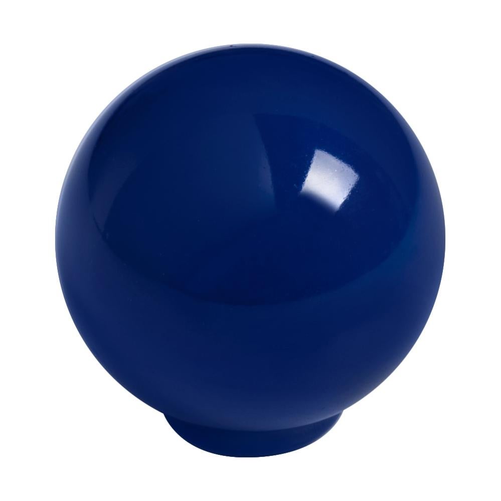 POMOLO A SFERA IN ABS 34MM BLU SCURO LUCIDO, LOTTO DA 50 | Leroy Merlin