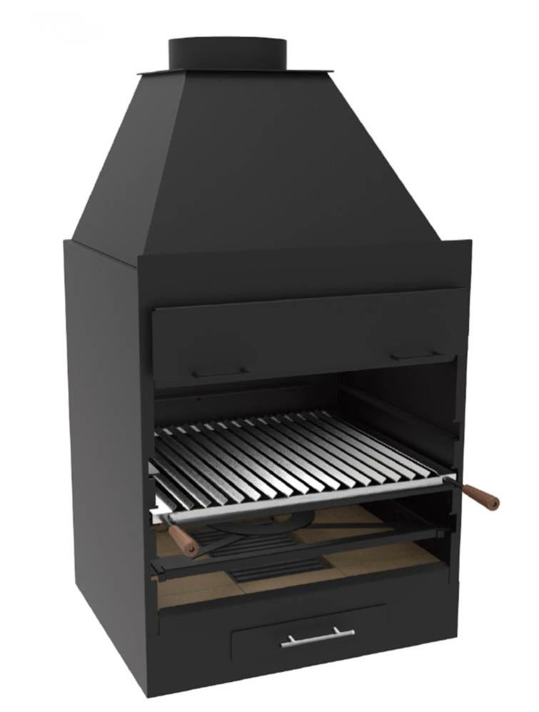 Barbecue BBQ GRANDE FORMATO da 60 cm a carbonella e legna | Leroy Merlin