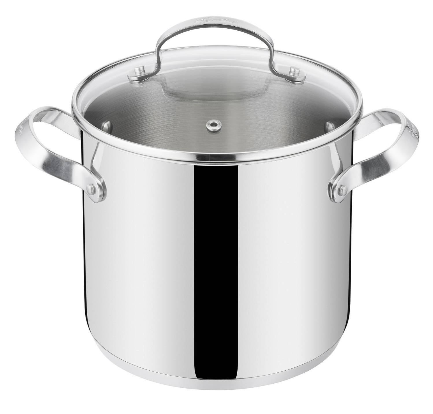 Lagostina Icona, Pentole cm 18 alta con coperchio, in acciaio inox ...