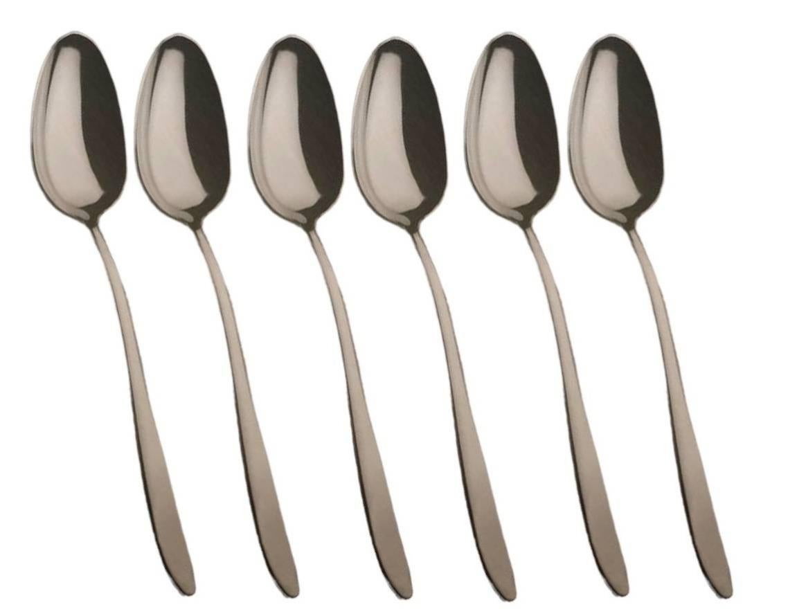 Gnali Dora, set 6 Cucchiaio tavola in Acciaio Inox 18/C, no nikel ...