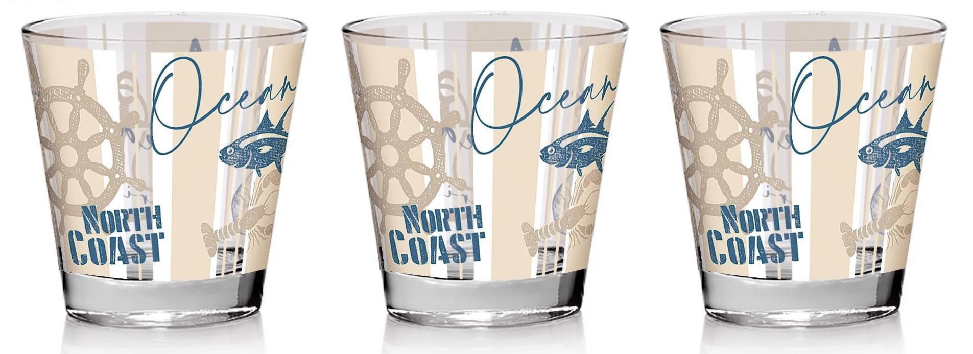 Cerve North Coast, set 3 bicchieri acqua | Leroy Merlin