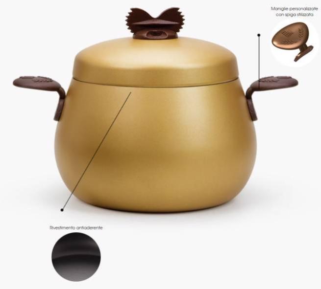 Illa Pastilla Pentole 22 cm lt 6 con Coperchio | Leroy Merlin