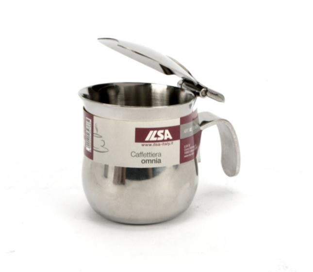 Ilsa Omnia Caffettiera mezza tazza in acciaio inox 18/10 | Leroy Merlin